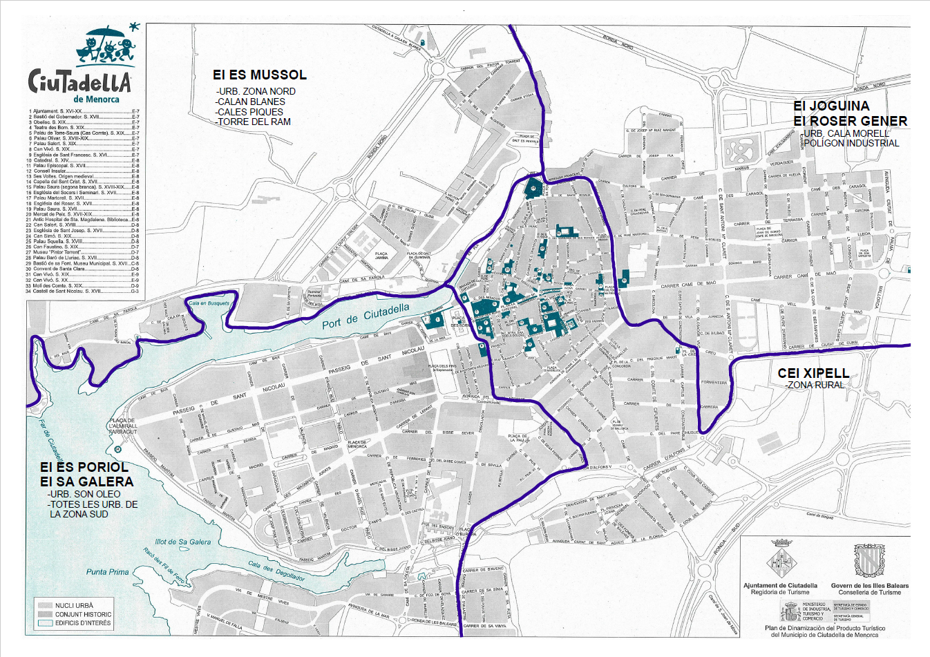 Escolarización 0-3-Mapas zonas de escolarización Escolarización 0-3-Mapas zonas de escolarización