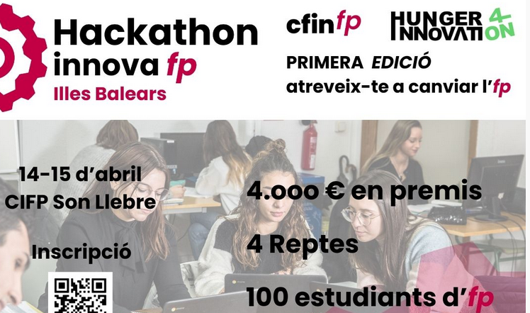 Coordinació DG Fons - 21/02/2025 El Govern impulsa la primera edición del Hackathon InnovaFP ...